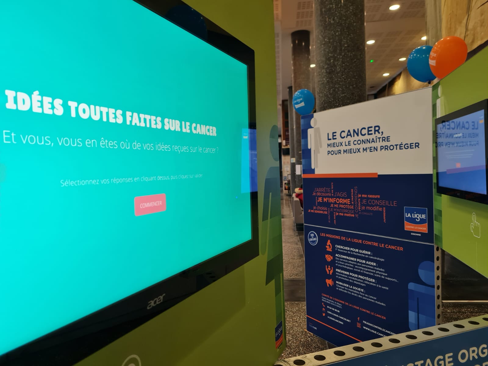 L'Université d'Évry s'engage dans la lutte contre le cancer