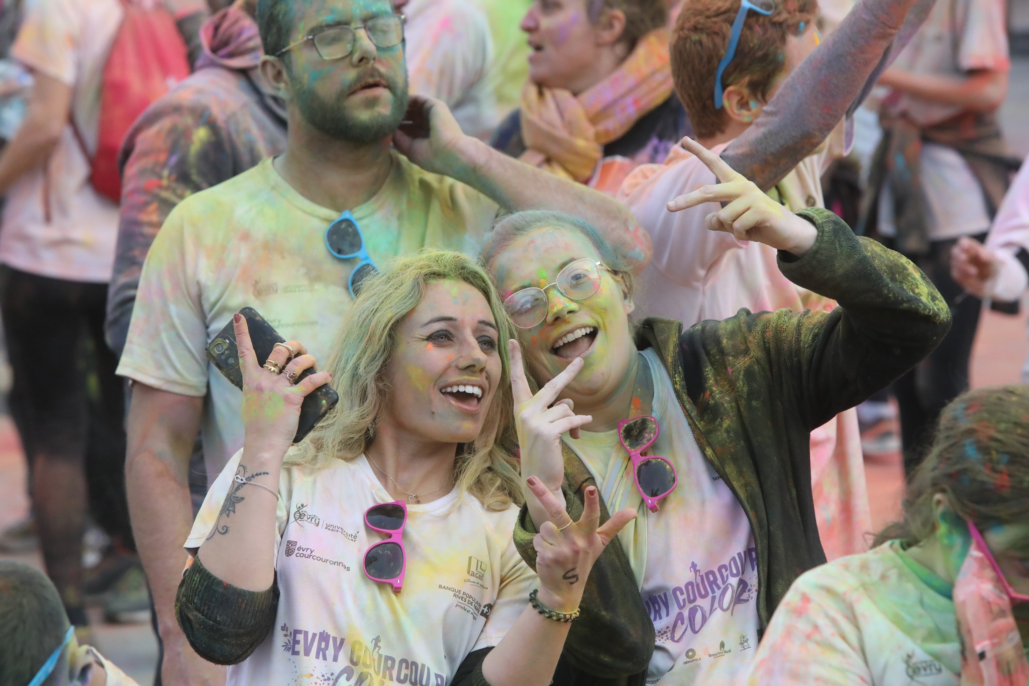 La Ville d'Évry prend des couleurs avec la Évry Courcou"Run" Color