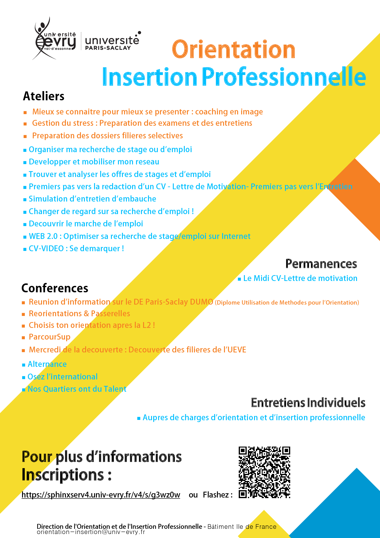 Orientation et insertion professionnelle